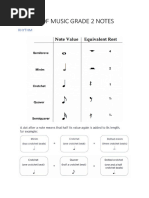 Understanding Auxiliary Notes in Music | PDF | Interval (Music) | Harmony
