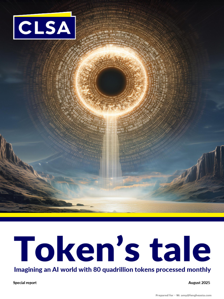CLSA AI Initiation Global Technology (Token's Tale - Imagining An AI ...