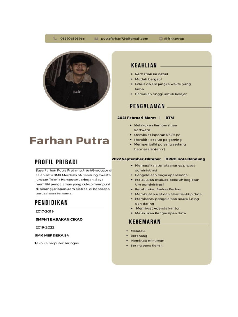 Dokumen Farhan | PDF