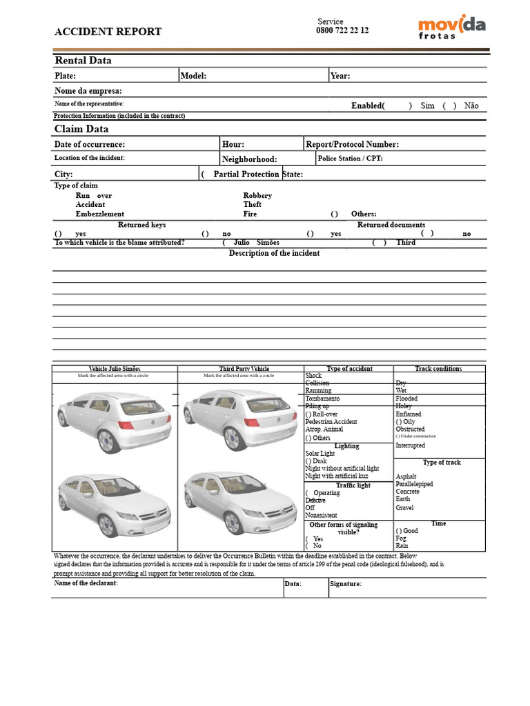 Moved Accident Record | PDF