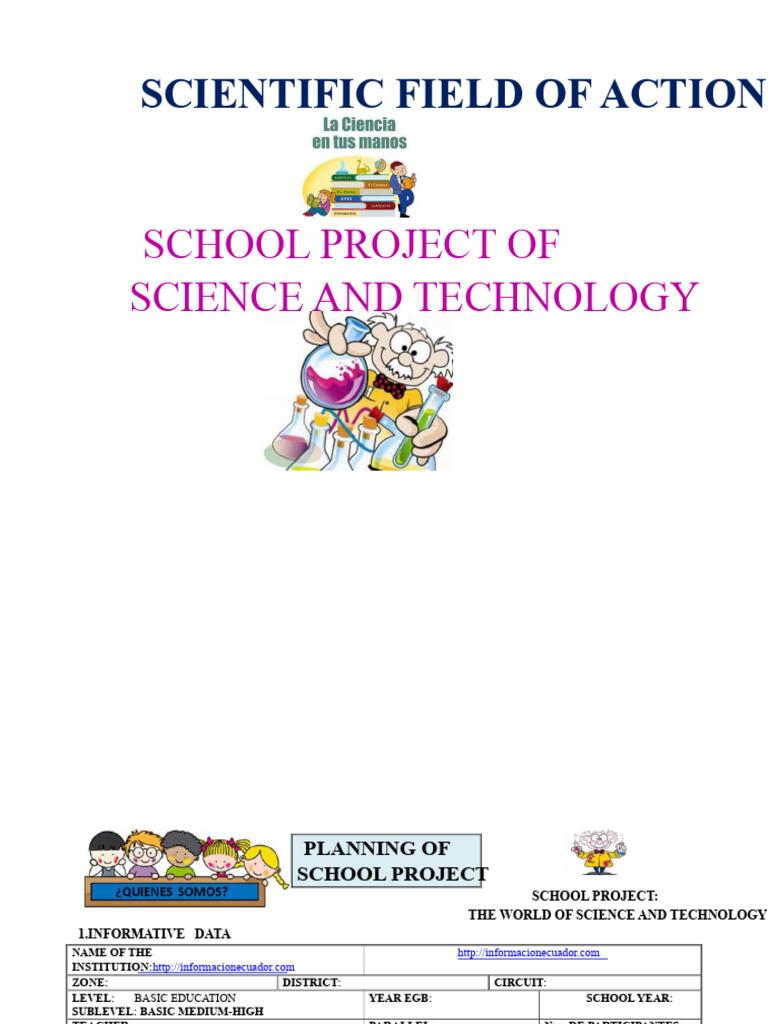 Science and Technology Project | PDF | Earth | Science