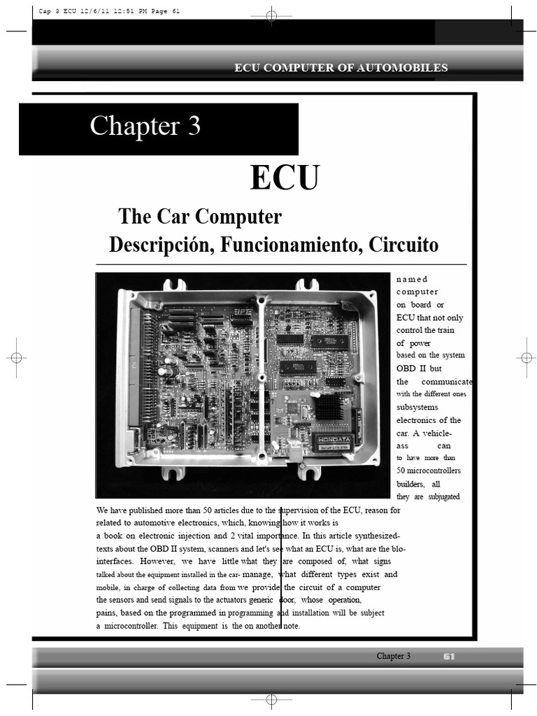 ECU - Engine Control Unit Car | PDF | Throttle | Engines