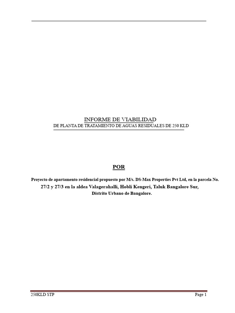 Detalles de Diseño Del Plan de Tratamiento de Aguas Residuales Con SBR PDF | PDF | Tratamiento ...