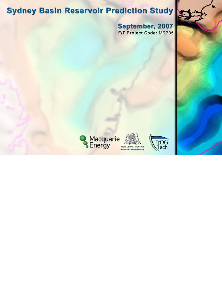 Sydney Basin Reservoir Study | PDF | Carbon Capture And Storage ...