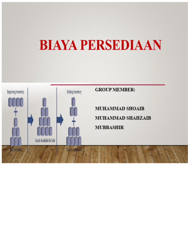 Metode dan Biaya Persediaan Inventaris | PDF