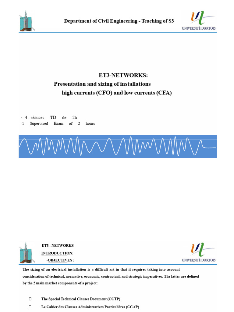 Sizing of Strong and Weak Current Installations | PDF | Transformer ...