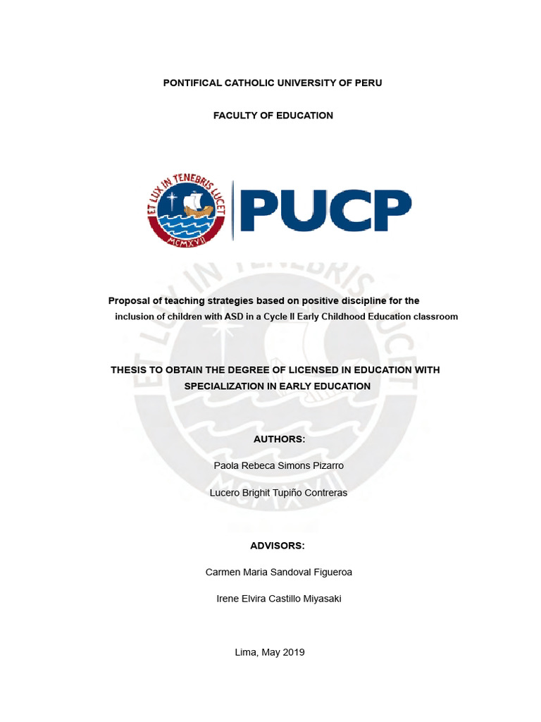 Thesis Autism | PDF | Positive Psychology | Autism