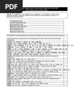 Zanarini BPD Self-Report Scale | PDF | Borderline Personality Disorder ...