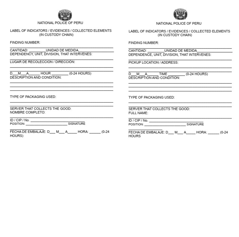 Evidence Label | PDF | Evidence