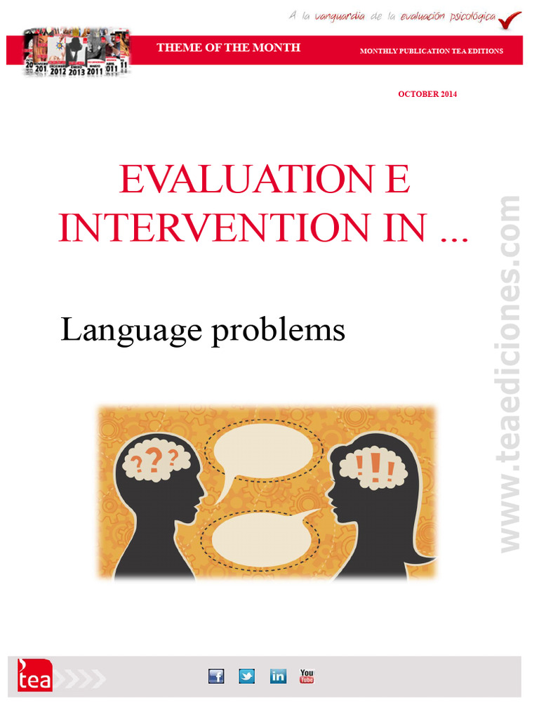 ITPA and Language Assessment Tools | PDF | Aphasia | Speech