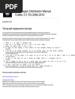 VW T4 Transporter Torque Specifications | PDF | Engines | Belt (Mechanical)