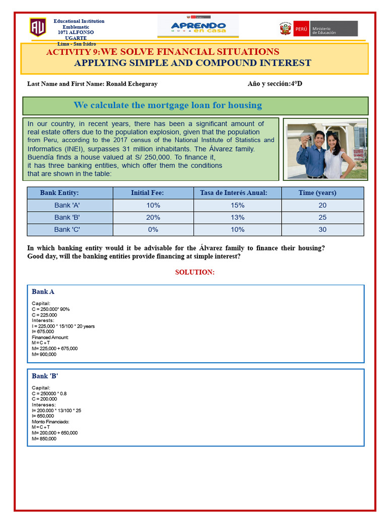 Week 9 | PDF | Interest | Compound Interest
