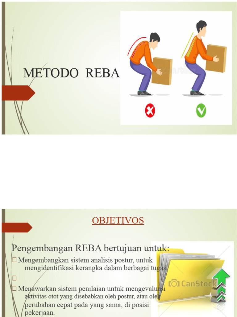 Analisis Postur dengan Metode REBA | PDF