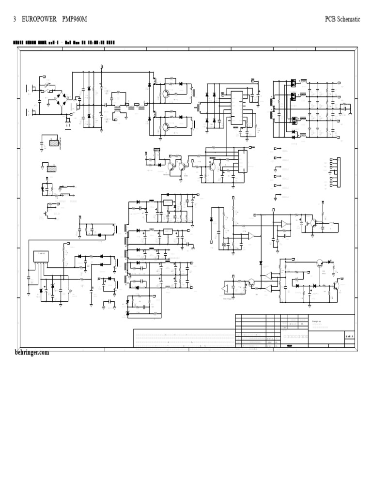 Behringer SMPSU18 Power Supply. | PDF | Power Supply | Electrical Network