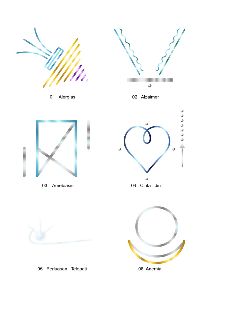 8.8 - Simbol Geometri Suci Untuk Penyembuhan | PDF