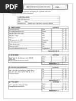 Psychogeriatric Assessment Interview Guide | PDF | Cognition ...