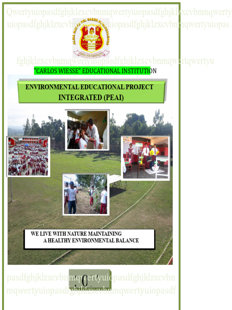 Integrated Environmental Educational Project - 2017 | PDF | Sustainable ...