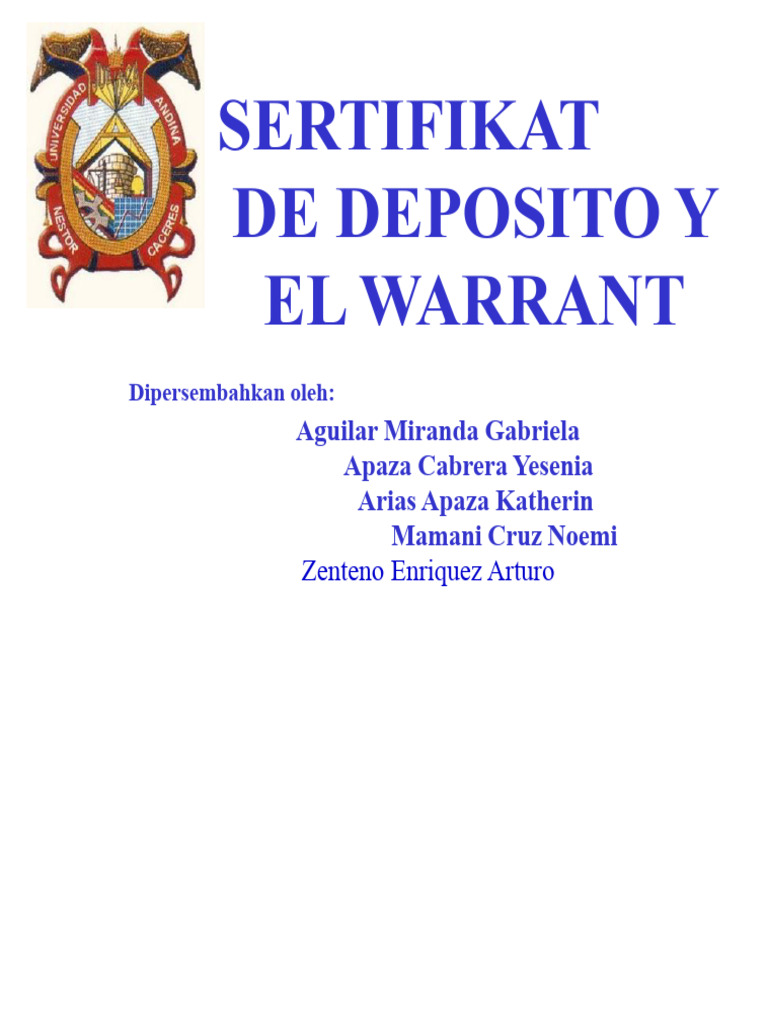 Slide Warrant | PDF