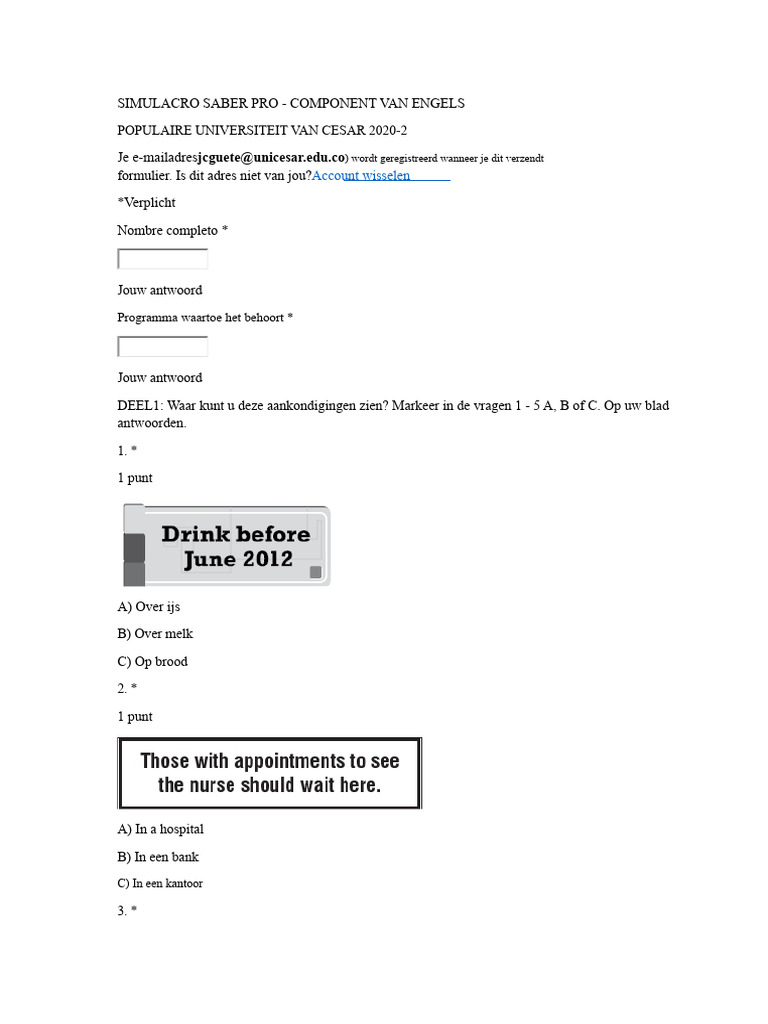 Engels Examen Weten Pro | PDF