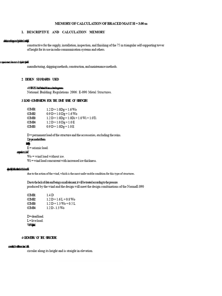 Memory Calculation Structure For Wind Exposure-Case 1 | PDF | Applied ...
