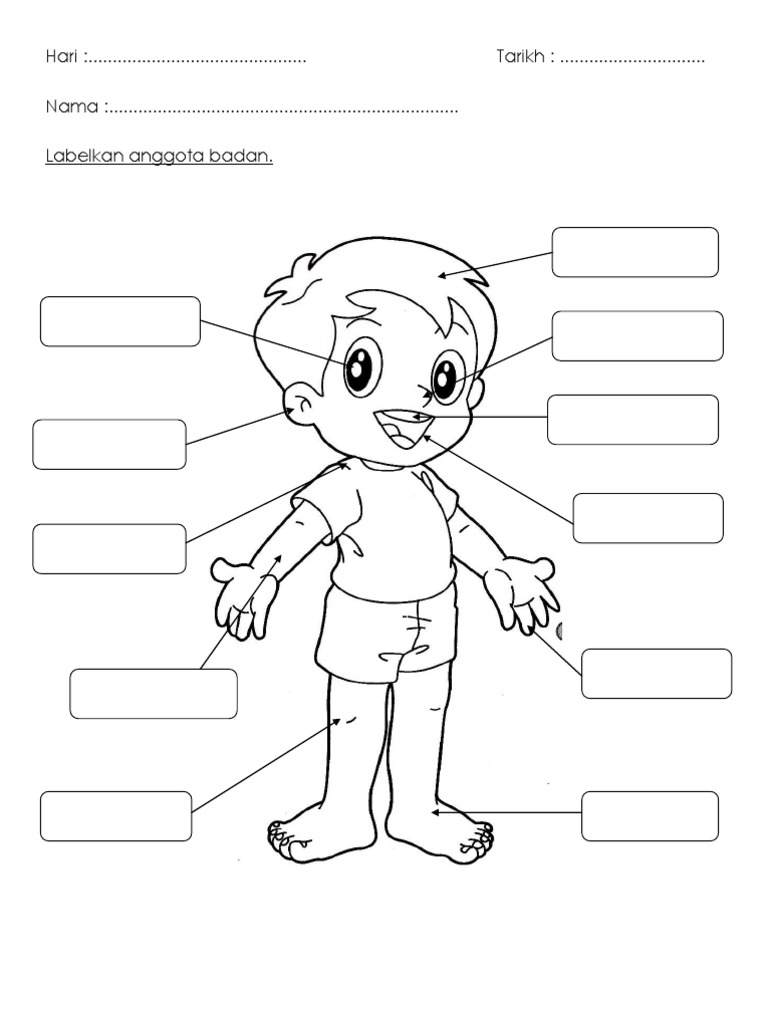 Labelkan Anggota Badan | PDF