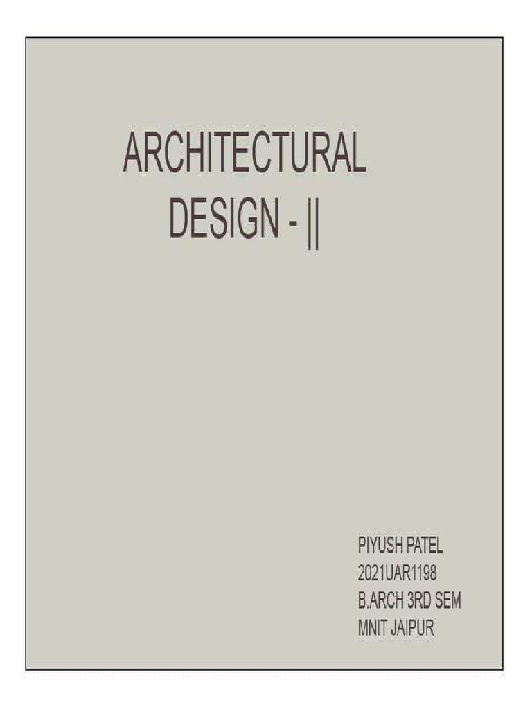 AD Portfolio | PDF