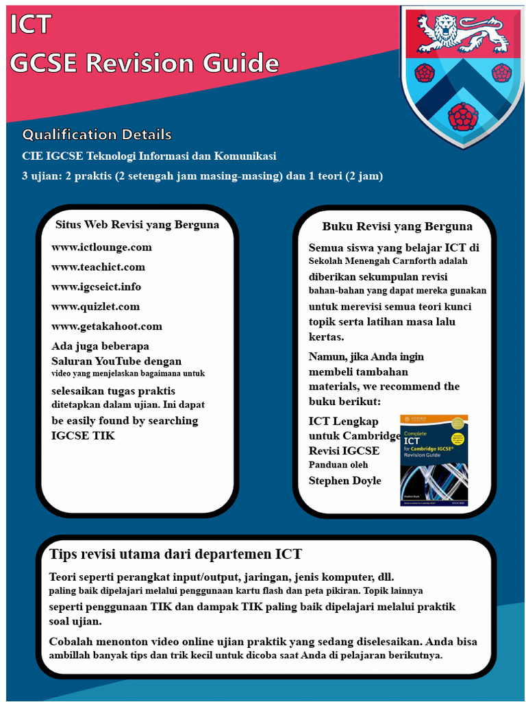 Ict Revision Guide PDF | PDF