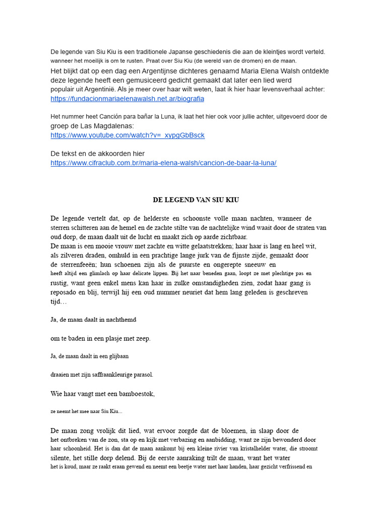 De Legende Van Siu Kiu | PDF