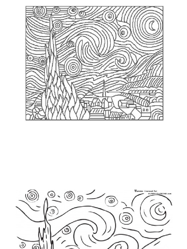 Starry Night | PDF | Vincent Van Gogh | Paintings