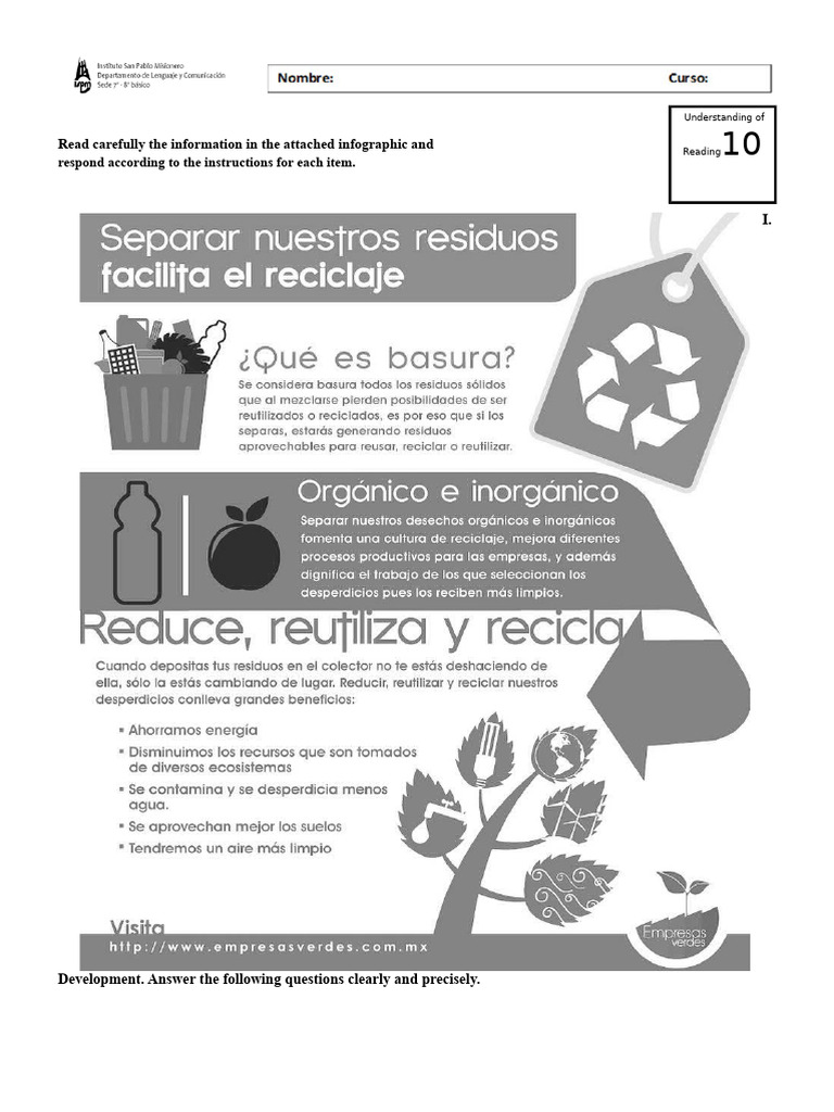 Benefits of Waste Separation and Recycling | PDF