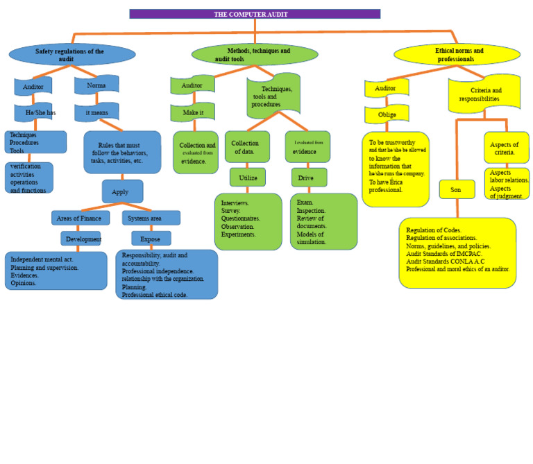 Conceptual Map of IT Auditing | PDF | Audit