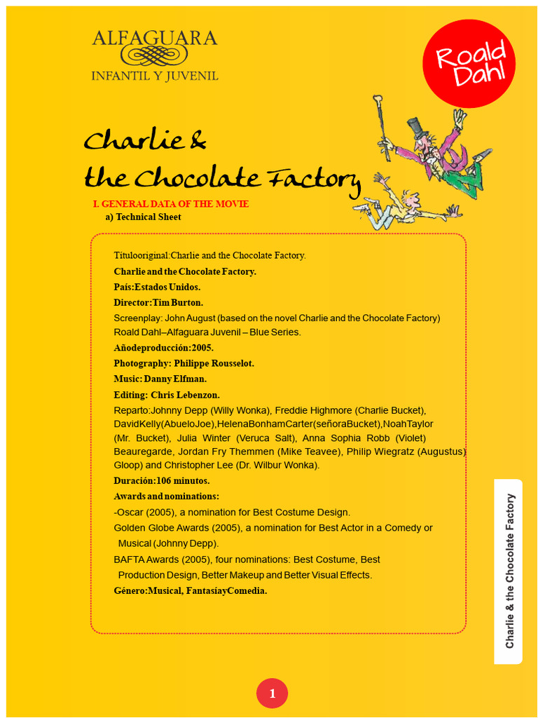 Charlie and The Chocolate Factory - Alfaguara | PDF