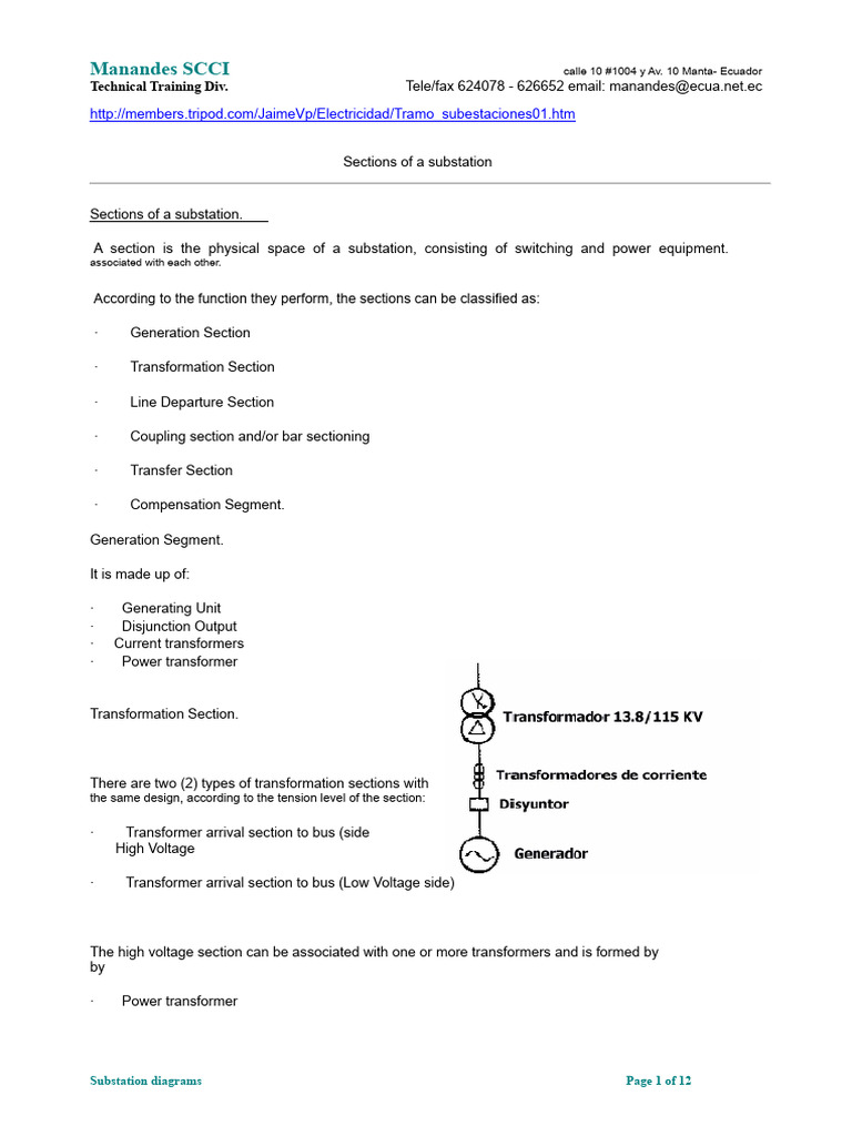 Substation Schemes | PDF | Transformer | Electric Power