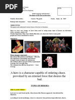 Epic Poetry Characteristics Quiz | PDF | Epic Poetry | Poetry