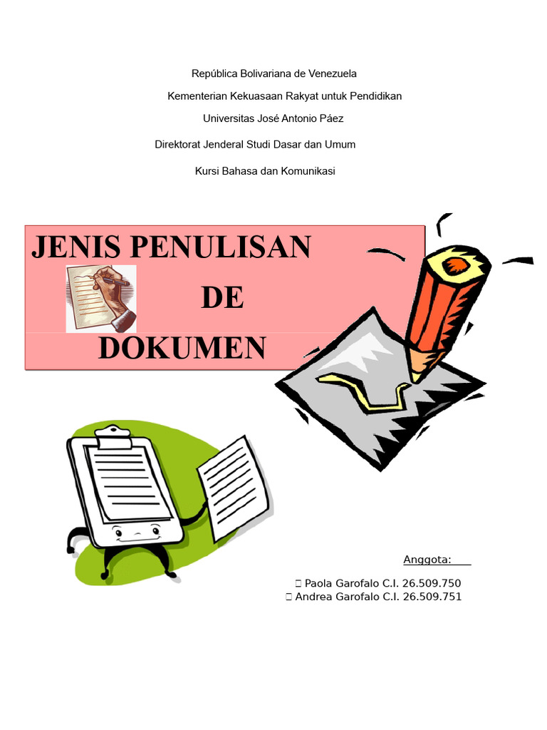 Jenis-Jenis Penulisan: Akademik, Administratif, Komersial | PDF