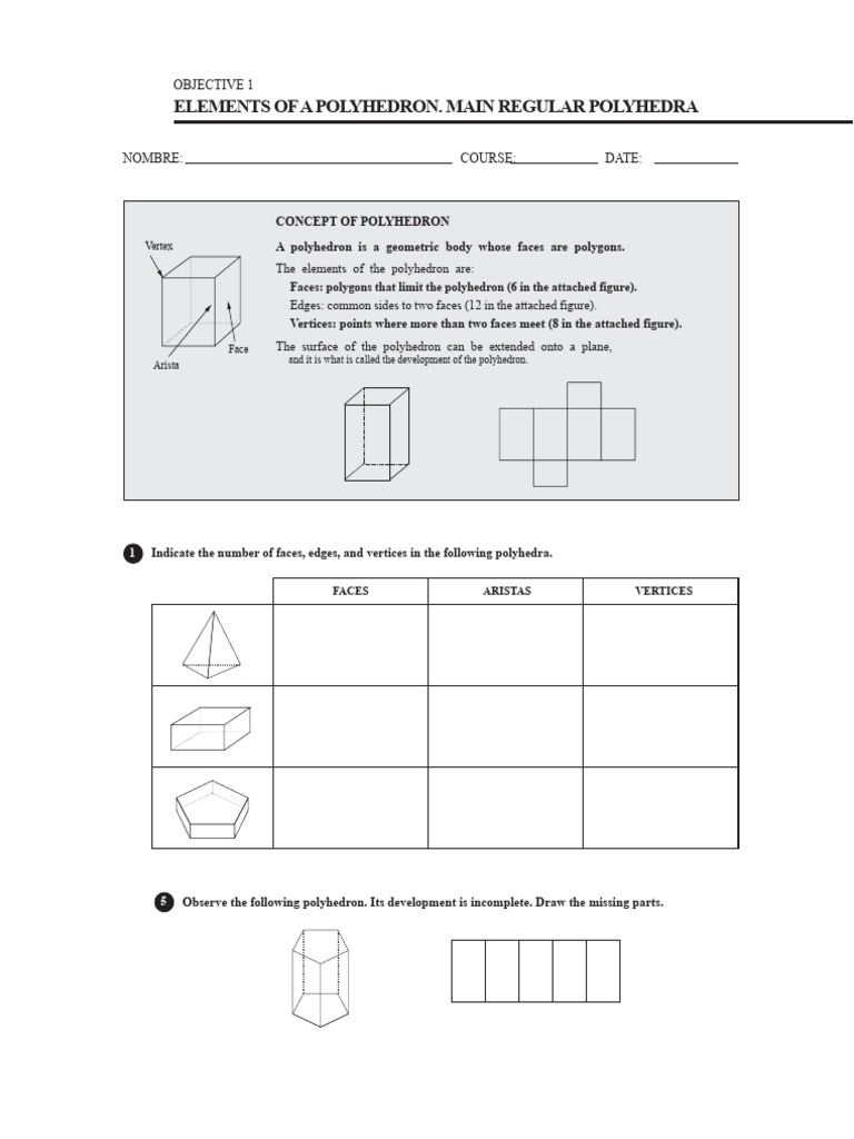 Work On Polyhedra | PDF | Triangle | Tetrahedron
