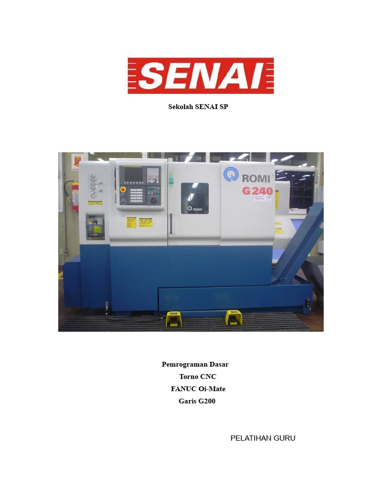Buku Panduan Prog - Torno CNC - Dasar FANUC | PDF