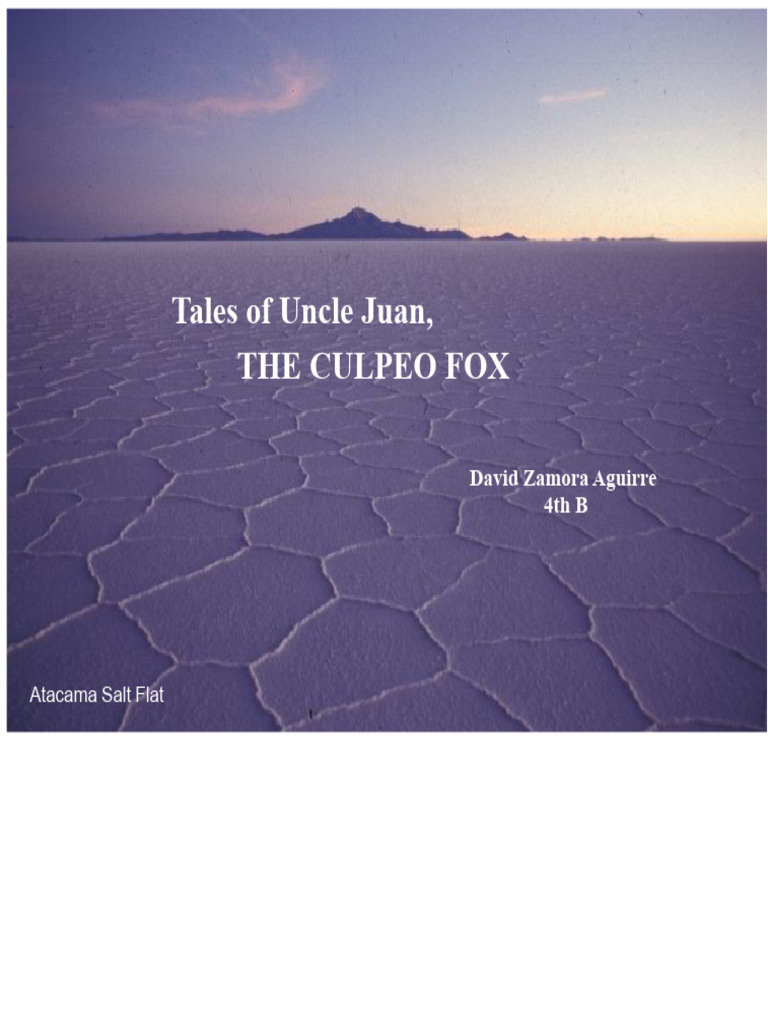 Uncle Juan's Fox Tales Collection | PDF