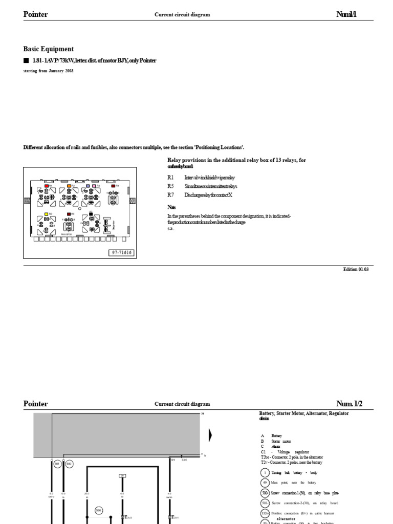 Pointer Basic Circuit PDF | PDF | Relay | Components