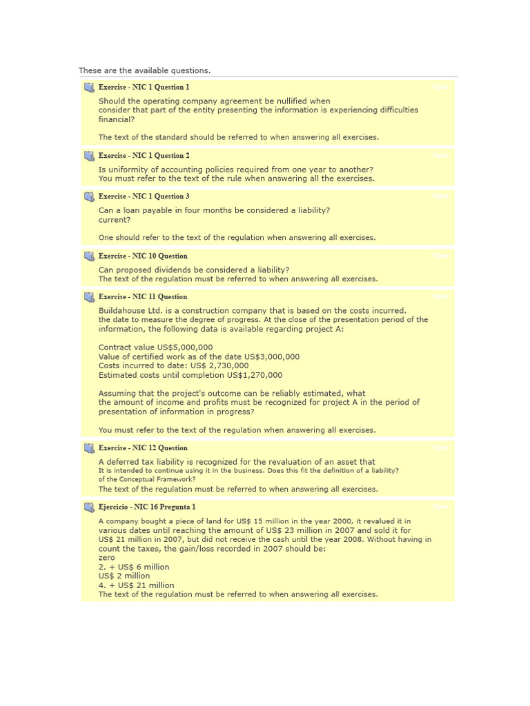 ACCA Certification - Blog Questions | PDF | Fair Value | International ...