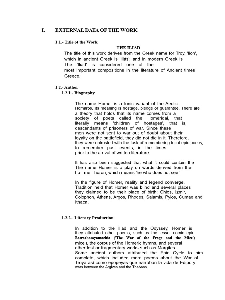 File The Iliad | PDF | Hector | Iliad