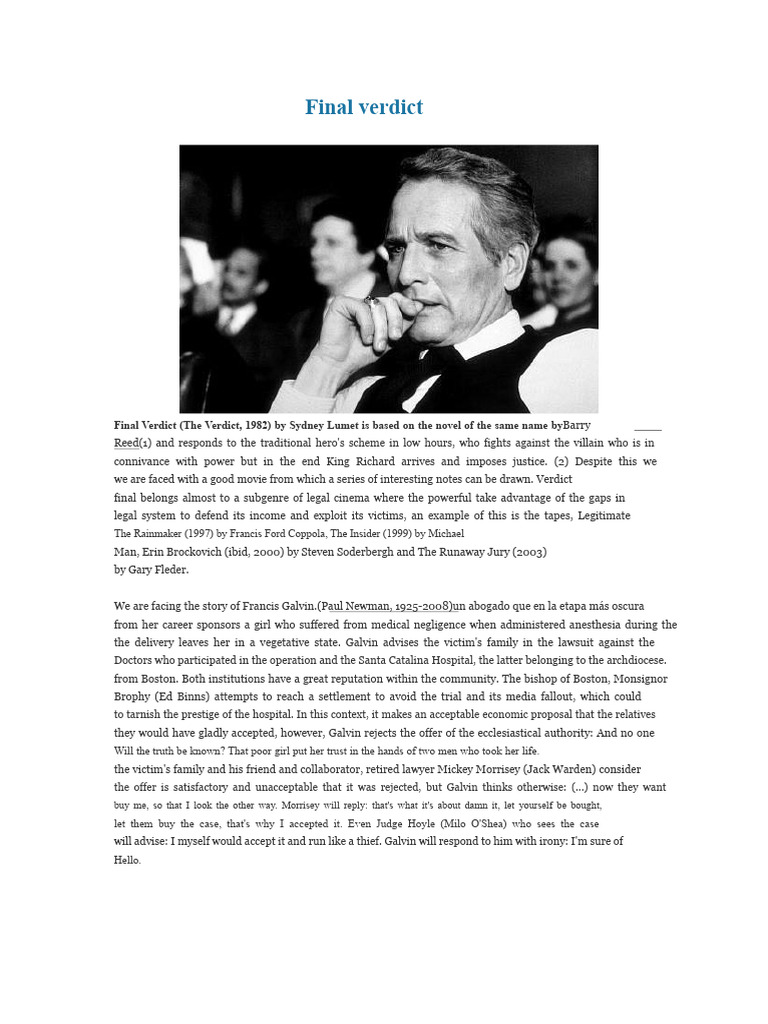 Final Verdict | PDF