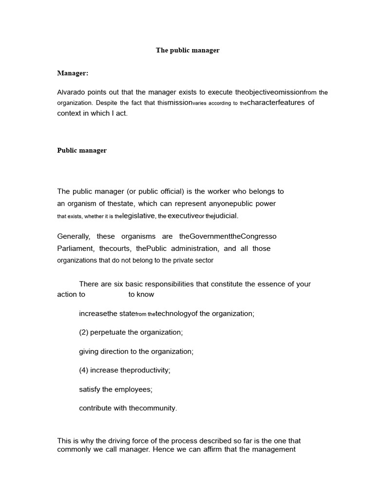 The Public Manager | PDF | Policy | Poverty