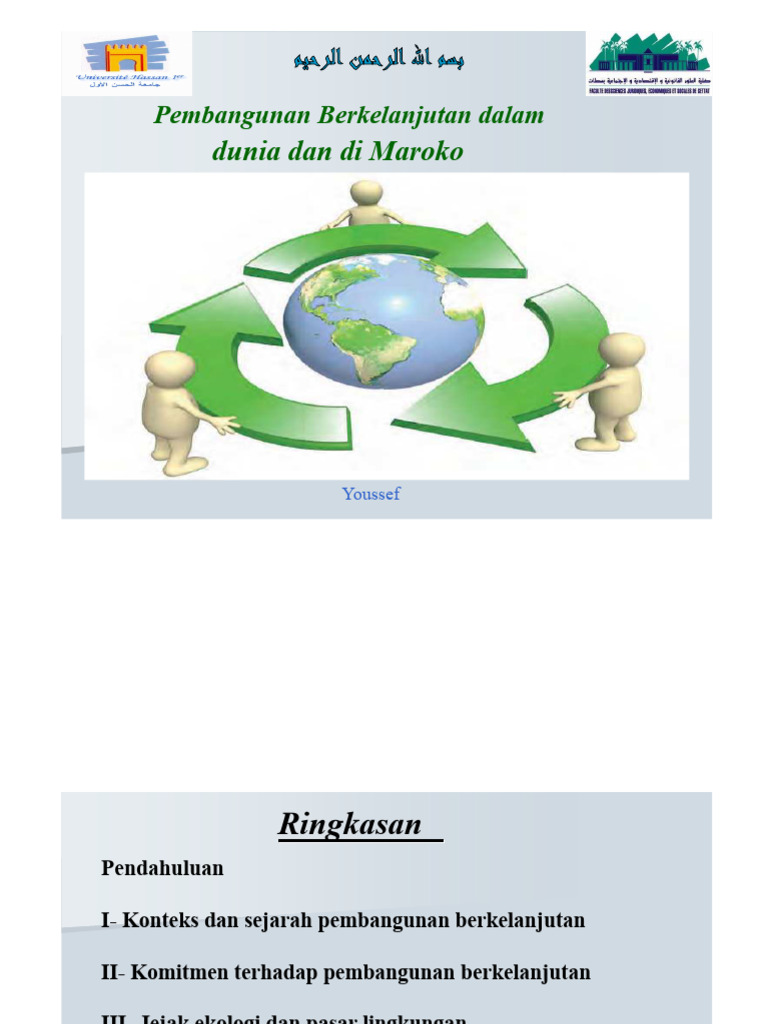 Pembangunan Berkelanjutan | PDF