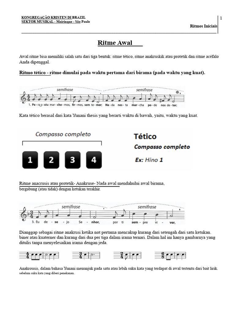 Ritmos Iniciais mk.pdf | PDF