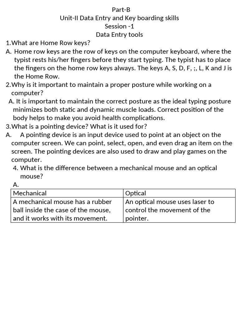 Part-B Unit - 2 | PDF