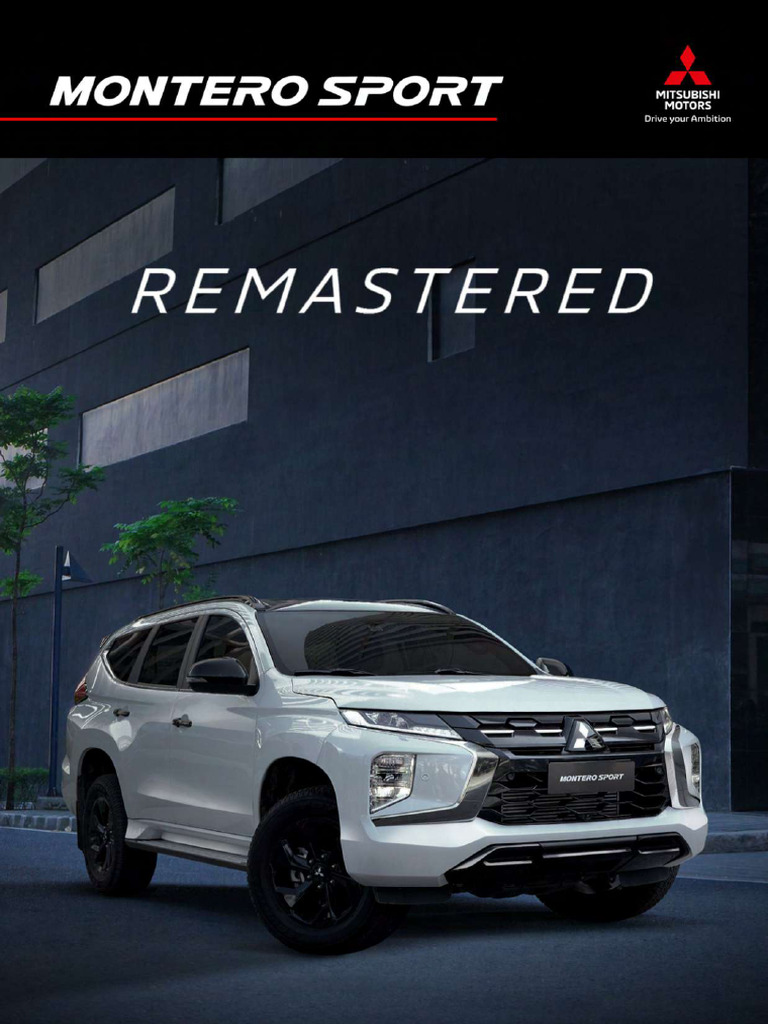 Montero Sport Brochure | PDF