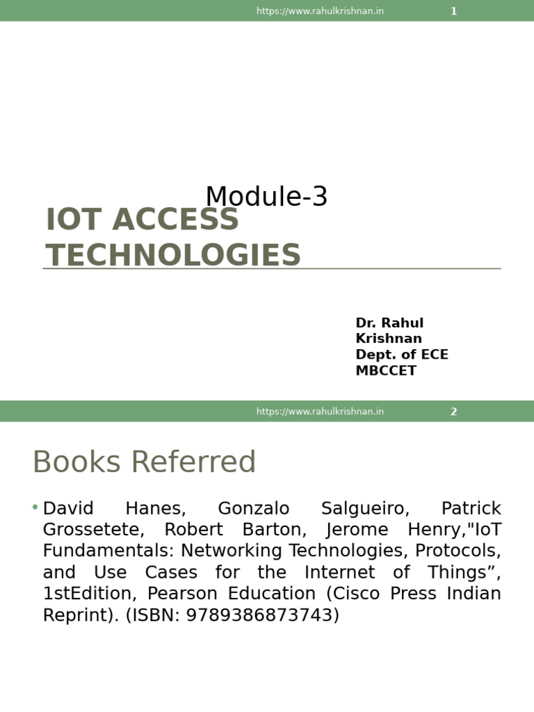 IoT Access Technologies Overview | PDF | Computer Network | Lte ...