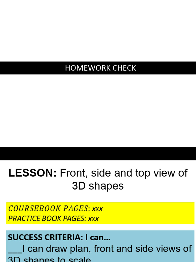3D Shape Views and Drawing Guide | PDF | Technical Drawing | Projective ...