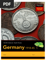 Germany Timeline: 1890-1945 Overview | PDF